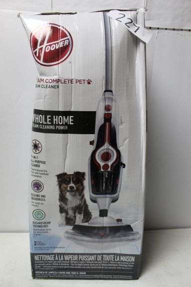 HOOVER STEAM COMPLETE PET STEAM CLEANER - Dallas Online Auction Company