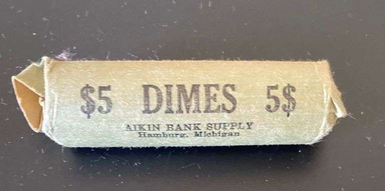 $5 Roll Silver Dimes - Hoosier Auction Group