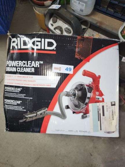 Ridgid Powerclear drain cleaner - Innovative Revenue Solutions