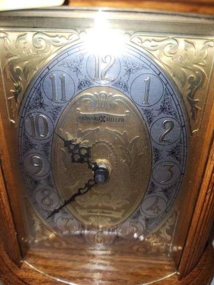 Howard Miller Dual Chime Mantel Clock Battery Operated - Innovative ...