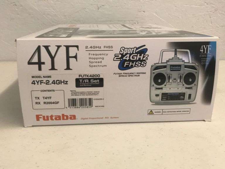 Futaba 4YF transmitter - Integrity Auctioneers