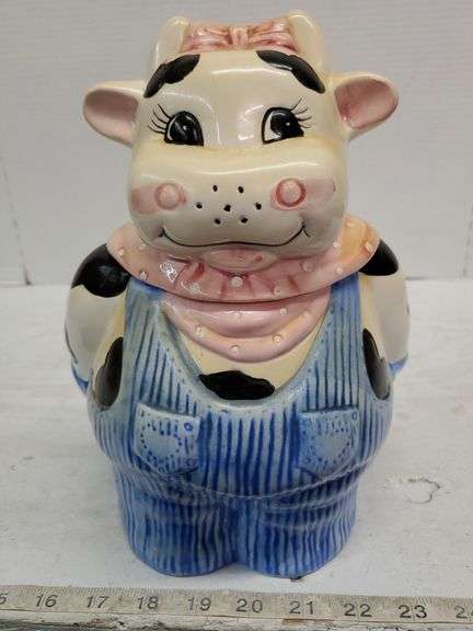 COW COOKIE JAR - Isabell Auction