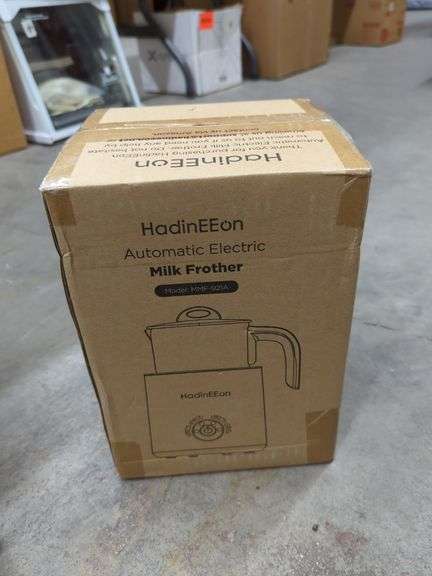 HADINEEON AUTOMATIC ELECTRIC MILK FROTHER - Isabell Auction