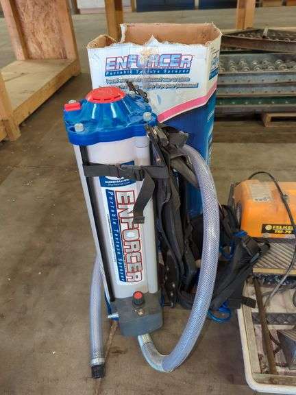 ENFORCER PORTABLE BACKPACK TEXTURE SPRAYER (NO GUN) - Isabell Auction