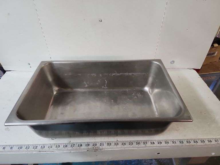 STAINLESS STEEL RESTAURANT TUB - Isabell Auction