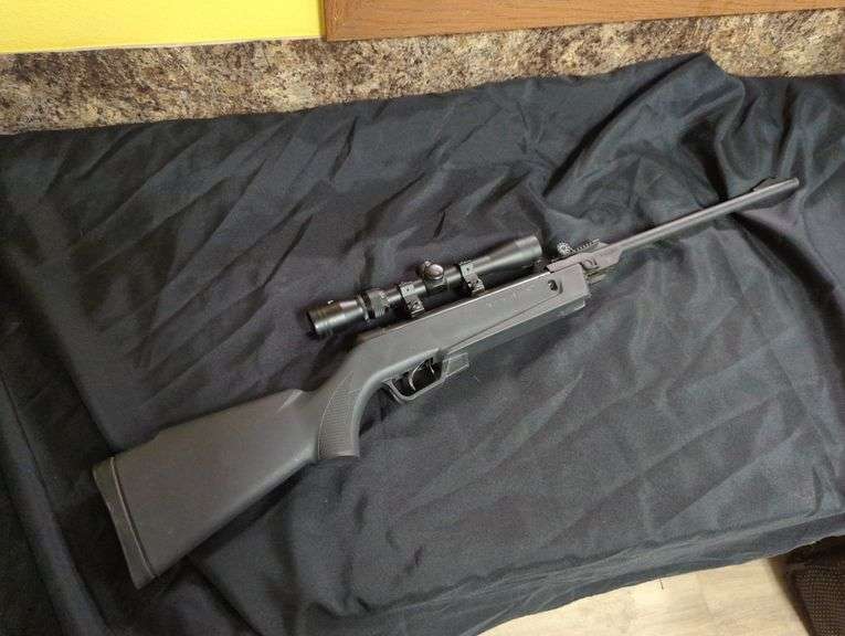 GAMO CADET-DELTA .177-CAL PELLET RIFLE WITH POWERLINE 3-9X32 SCOPE ...