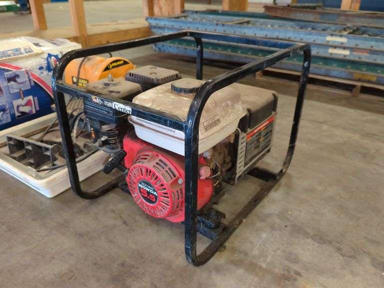 HONDA GX-160 5.5-HP (2000-WATT) GENERATOR (TURNS OVER) - Isabell Auction