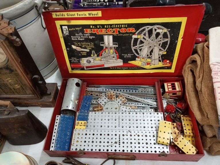 VINTAGE ERECTOR SET - Isabell Auction