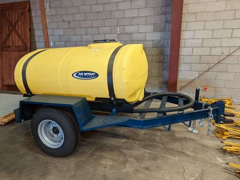 AG SPRAY EQUIPMENT 500-GALLON TANK TRAILER - Isabell Auction