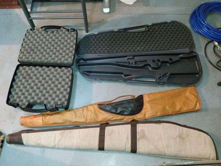 (4) GUN CASES (EMPTY) - Isabell Auction