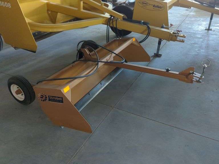 STROBEL 6-FT. PULL TYPE HYDRAULIC BOX SCRAPER (SECONDARY LOCATION ...