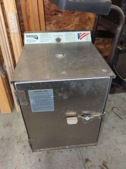 COOKSHACK ROLL AROUND STAINLESS STEEL ELECTRIC SMOKER - Isabell Auction