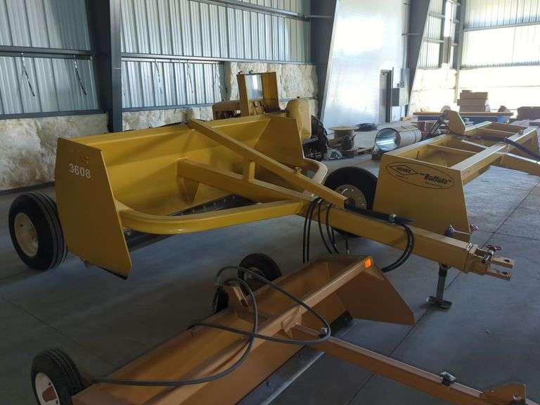 MEYERINK FARM SERVICE (MFS) 8-FT. PULL-TYPE HYDRAULIC BOX SCRAPER WITH ...