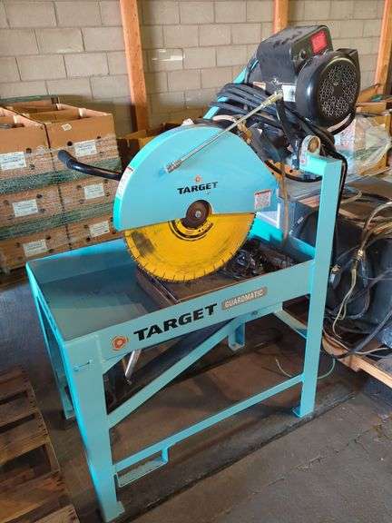 TARGET GUARDMATIC 20" MASONRY SAW (5-HP., 208-230V, 1-PH.) - Isabell ...