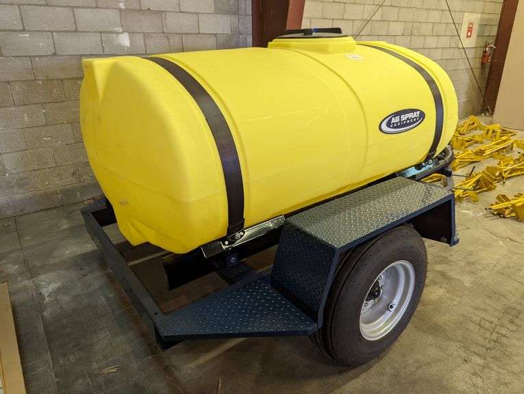 AG SPRAY EQUIPMENT 500-GALLON TANK TRAILER - Isabell Auction