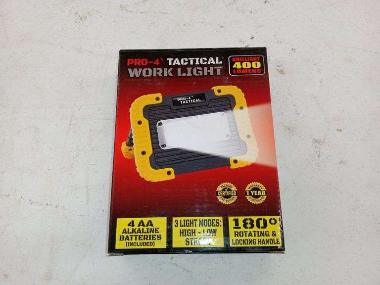 PRO-4 TACTICAL WORK LIGHT (NEW) - Isabell Auction