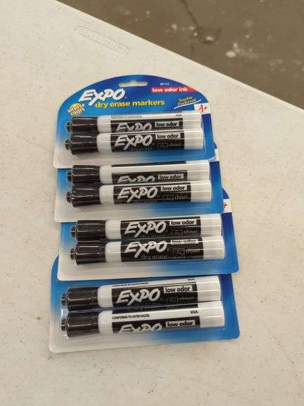 EXPO DRY ERASE MARKERS - Isabell Auction