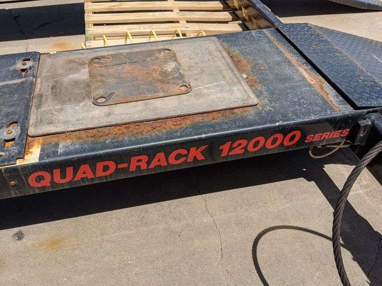 QUAD-RACK 12000 SERIES 4-POST HYDRAULIC AUTO LIFT - Isabell Auction