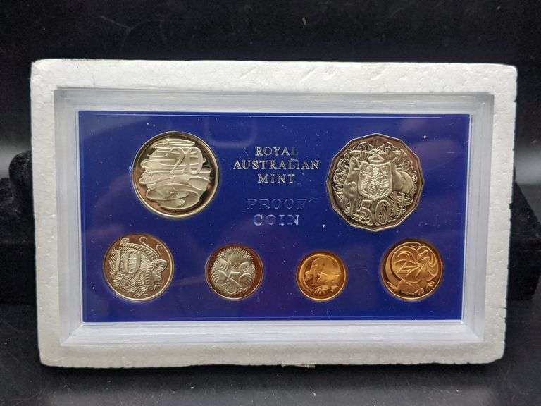 1976 ROYAL AUSTRALIAN MINT PROOF COIN SET - Isabell Auction
