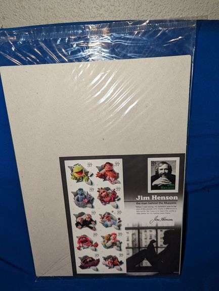 JIM HENSON MUPPETS 37¢ STAMP SHEET - Isabell Auction