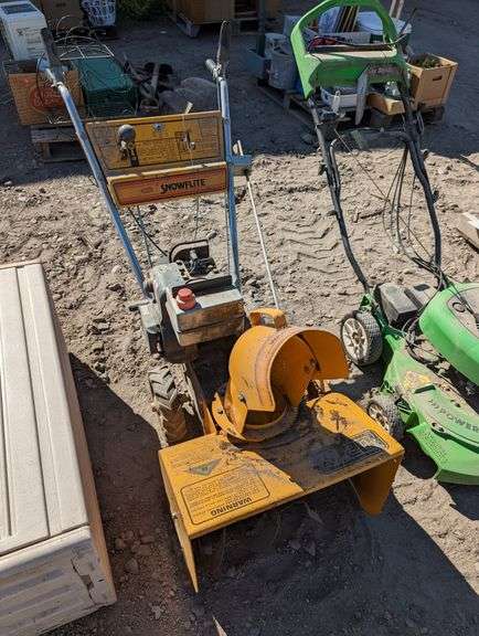 (OUT) MTD SNOWFLITE 20-IN. 2-STAGE SNOWBLOWER (TURNS OVER) - Isabell ...