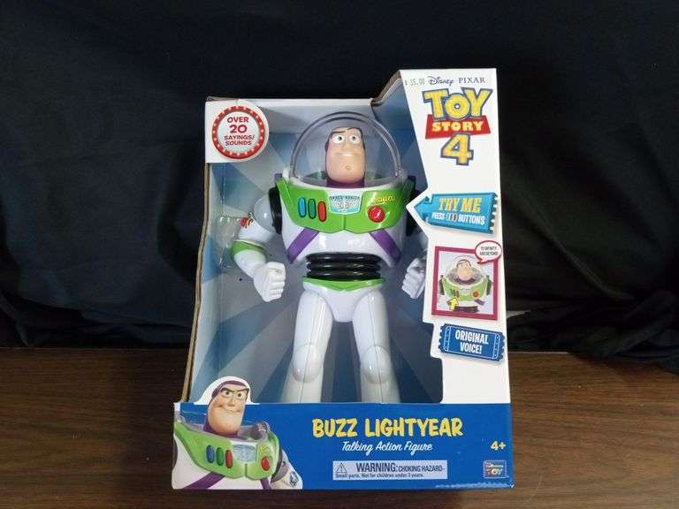 (12-INT) BUZZ LIGHTYEAR TALKING ACTION FIGURE - Isabell Auction