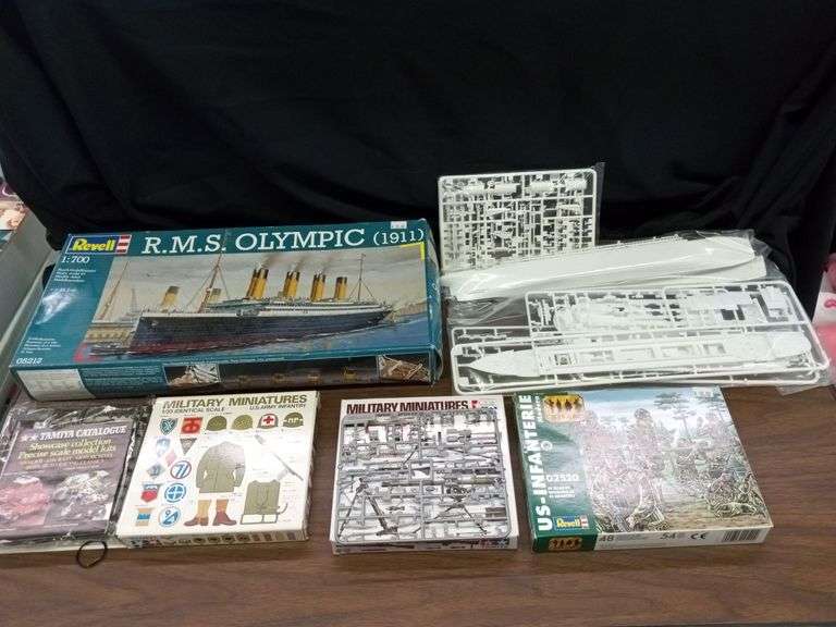 R.M.S. OLYMPIC MODEL KIT AND MILITARY MINIATURE MODEL KITS - Isabell ...