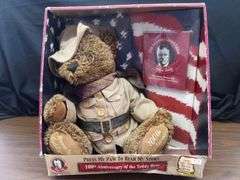 100TH ANNIVERSARY THEODORE ROOSEVELT TEDDY BEAR - Isabell Auction
