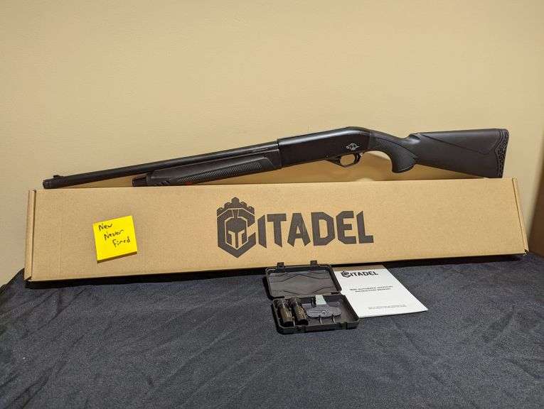 CITADEL 12-GA. (3") SHOTGUN (NEW...NEVER FIRED) - Isabell Auction
