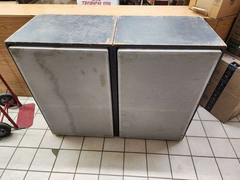 PAIR OF ALTEC 15 IN. DUPLEX LOUDSPEAKERS (UNTESTED) - Isabell Auction