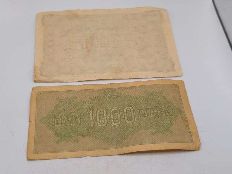 VINTAGE FOREIGN CURRENCY - Isabell Auction