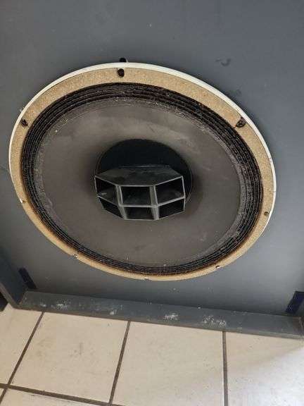 PAIR OF ALTEC 15 IN. DUPLEX LOUDSPEAKERS (UNTESTED) - Isabell Auction