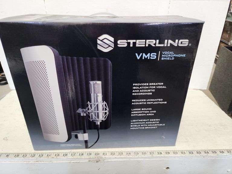 STERLING VMS VOCAL MICROPHONE SHIELD - Isabell Auction
