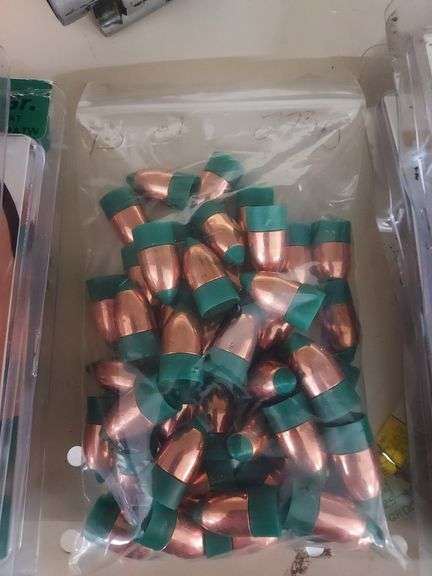 1 BAG OF 223 GR. POWERBELT COPPER SERIES .50 .CAL AEROTIP BULLETS 45 ...