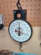 VINTAGE HANSON HANGING SCALE - Isabell Auction