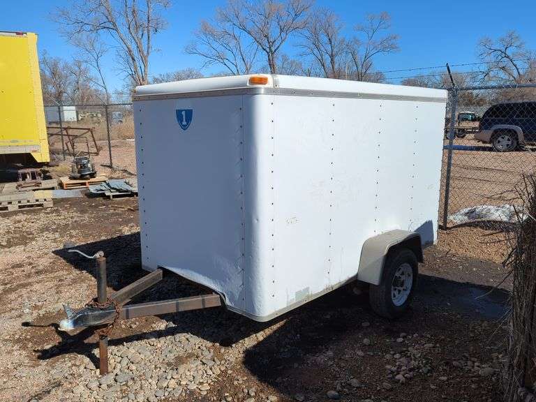 2004 INTERSTATE 5-FT. X 8-FT. ENCLOSED UTILITY TRAILER (UNTITLED ...
