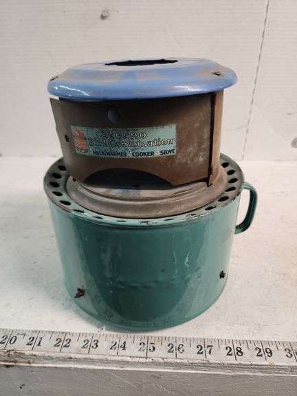 VINTAGE STERNO 3 IN 1 COMBO HEATER - Isabell Auction