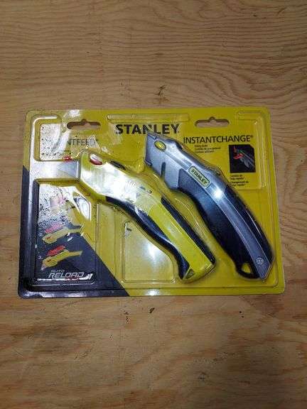 PACK OF 2 STANLEY UTILITY KNIVES - Isabell Auction