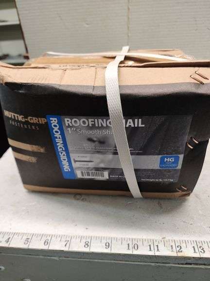 50 LB BOX NAIL 1OD 3 IN. SMOOTH SHANK - Isabell Auction