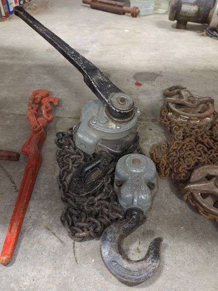 3-TON RATCHET CHAIN HOIST - Isabell Auction