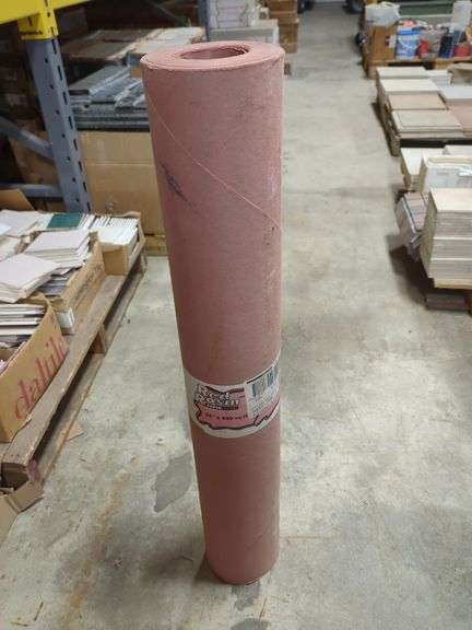 36" X 500-SQ. FT. ROLL RED ROSIN PAPER - Isabell Auction