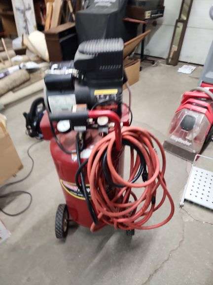 COLEMAN POWERMATE 15 GALLON AIR COMPRESSOR - Isabell Auction