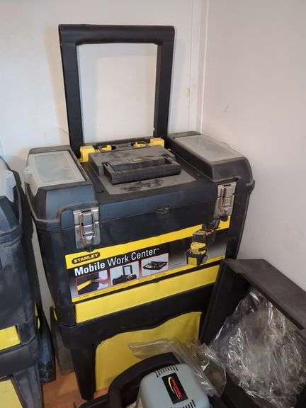 STANLEY MOBILE WORK CENTER TOOLBOX - Isabell Auction