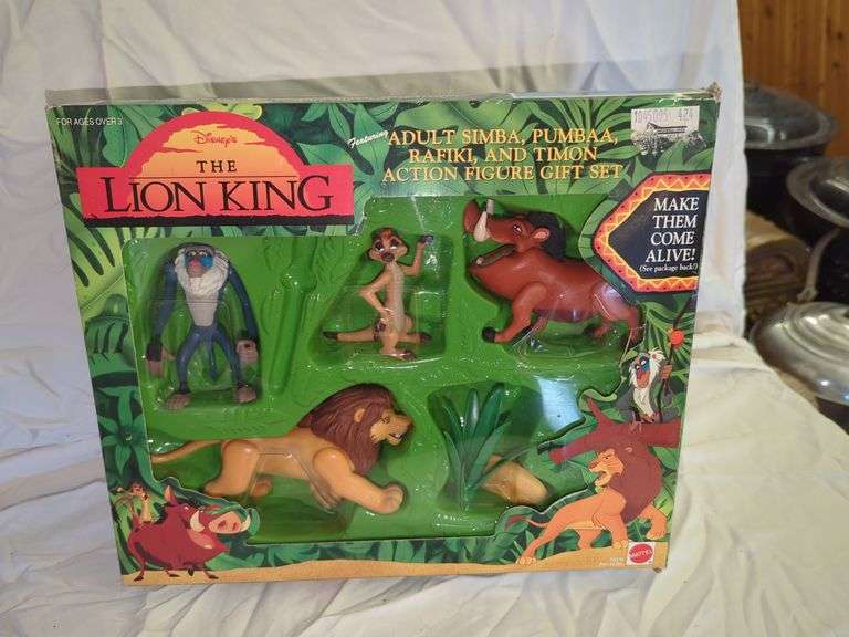 LION KING ACTION FIGURE SET - Isabell Auction
