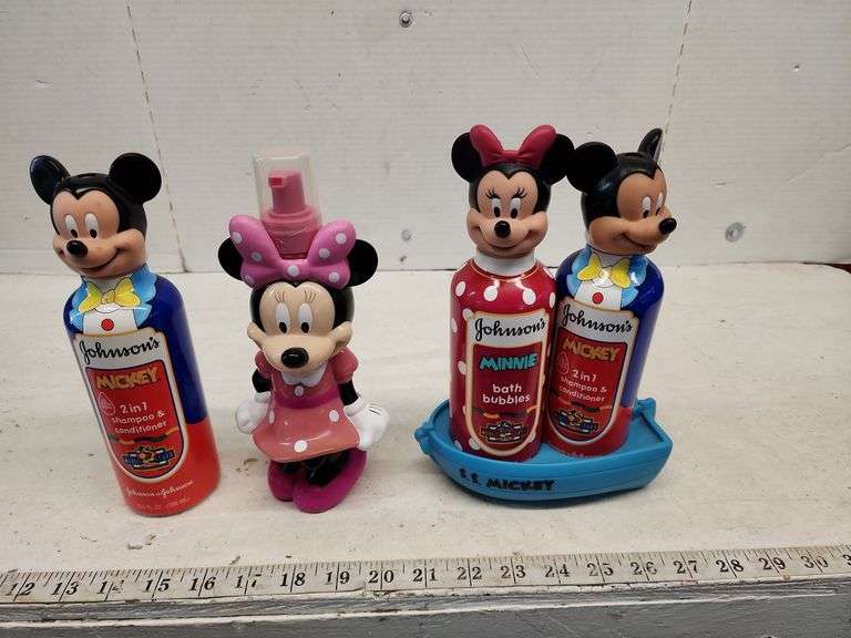 MICKEY MOUSE SHAMPOO & SOAP (FULL) - Isabell Auction