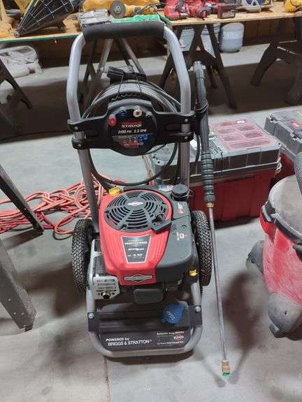 BRIGGS & STRATTON POWER STROKE 3100 PSI GAS PRESSURE WASHER (TURNS OVER ...