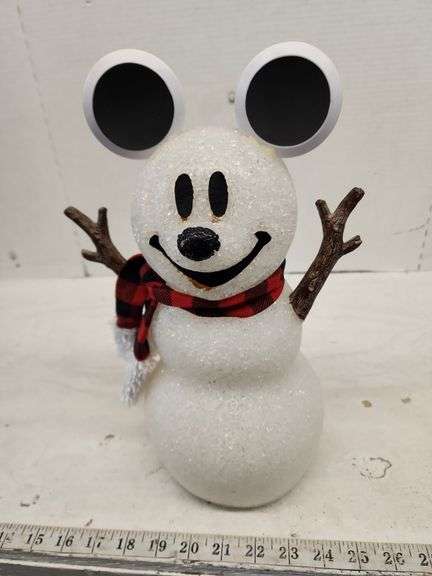 MICKEY MOUSE SNOWMAN - Isabell Auction