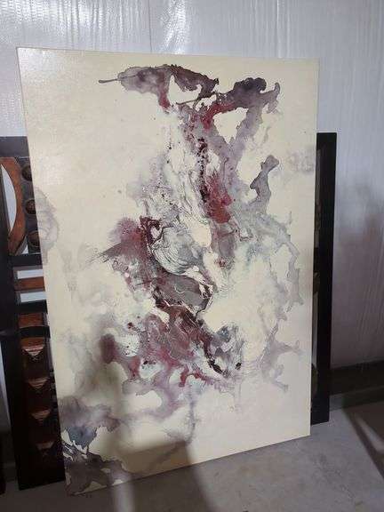 "ANNORA MULTI" CANVAS WALL ART (48" X 72") - Isabell Auction