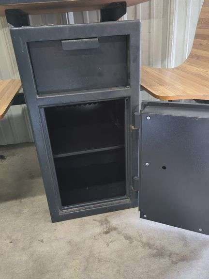 SENTRY SAFE (KEYPAD ENTRY WITH CODE) WITH DROP BOX TOP (14"W X 27"T X ...