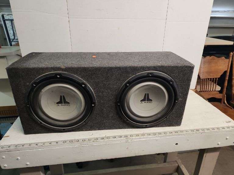 PAIR OF JB AUDIO 10 IN. SUBWOOFERS - Isabell Auction